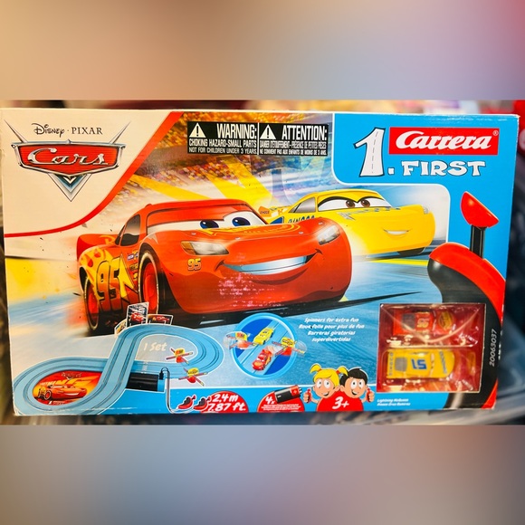 Disney | Toys | Carrera First Disneypixar Cars Slot Car Race Track ...